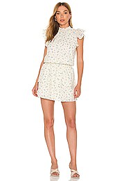 1. STATE Ruffle Dress in Soft Ecru | REVOLVE