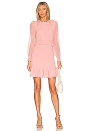 1. STATE Ruffle Dress in Soft Ecru | REVOLVE
