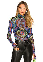 AFRM Noreen Top in Orange Zebra | REVOLVE