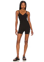 alo Barre Bodysuit in Purple Dusk | REVOLVE