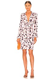 Diane von Furstenberg Jana Top in Tulle Flower Medium Green | REVOLVE