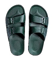 Freedom Moses x salt Zoe Slide in Stone | REVOLVE