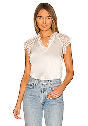 Generation Love Nicole Mesh Combo Tank in Black | REVOLVE