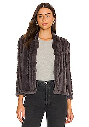 HEARTLOOM Aria Jacket in Smoke | REVOLVE