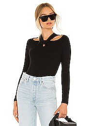 LNA Star Top in Black | REVOLVE