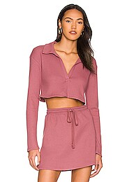 Lovers and Friends Isla Cropped Top in White | REVOLVE