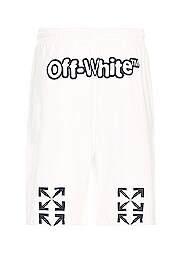 OFF-WHITE Weed Arrows Over Skate Tee in Black | REVOLVE