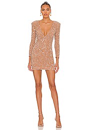 retrofete Nikki Mini Dress in Dusty Rose Ombre | REVOLVE