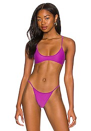 Tropic of C Ischia Bikini Top in Poppy | REVOLVE