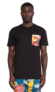 10 Deep Tribes Pocket Tee in Black | REVOLVE