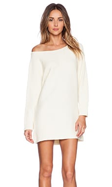 Assali Chhatri Wool Sweater Dress in Cream in White | REVOLVE
