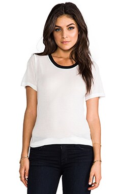 A Fine Line Brit Tee in White | REVOLVE