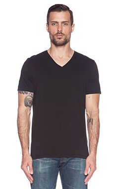 AG Jeans Commute Vee in True Black | REVOLVE