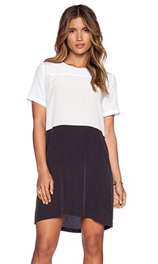 AG Jeans Atoll Dress in True Black Combo | REVOLVE