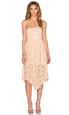 AMUSE SOCIETY Lima Dress in Peach | REVOLVE