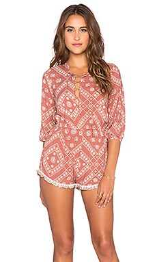 AUGUSTE Nomad Romper in Musk Baby Elephant | REVOLVE