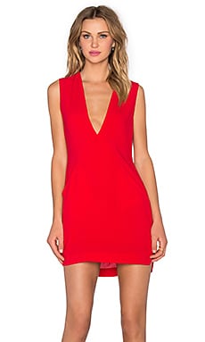 Backstage Lisa Dress in Red | REVOLVE