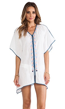 Basta Surf Maya Caftan in White | REVOLVE