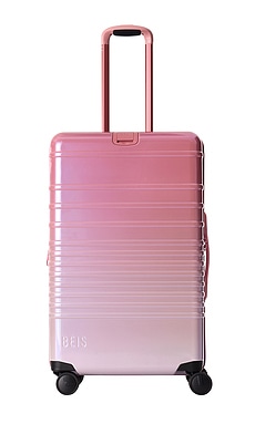 BEIS The Medium Check-in Roller in Wicked Pink | REVOLVE