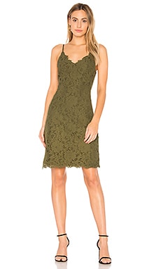 Bobi BLACK Botanical Dress in Cargo | REVOLVE
