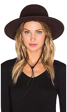 Brixton Clay Hat in Chestnut | REVOLVE