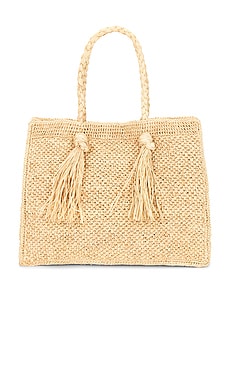 BTB Los Angeles Lucas Large Tote in Natural | REVOLVE