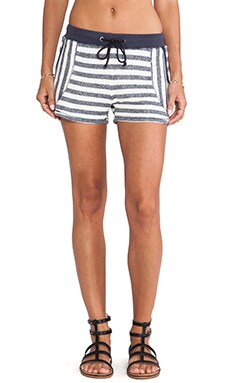 C&C California Striped Shorts in Navy | REVOLVE