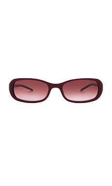 Chimi Code Sunglasses in Dark Red & Gradient Red | REVOLVE
