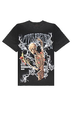 Civil Regime Reap What You Sew V2 199x Oversized Tee in Vintage Black ...