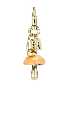 Coach Resin Mushroom Bag Charm in Mustard | REVOLVE