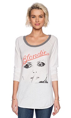 Chaser Script Tee in White | REVOLVE