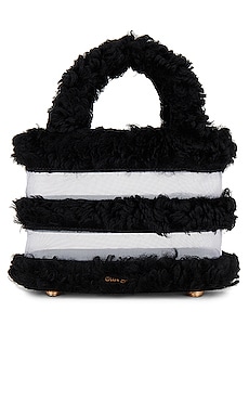 Cult Gaia Mini Fan Ark Bag in Ash Multi | REVOLVE