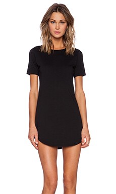 Daftbird Tee Dress in Black | REVOLVE