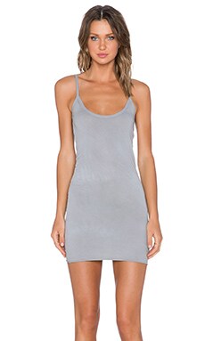 Daftbird Slip Tank Dress in Graphite | REVOLVE