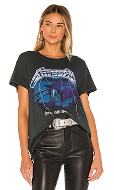 DAYDREAMER Ride The Lightning Tour Tee in Vintage Black | REVOLVE