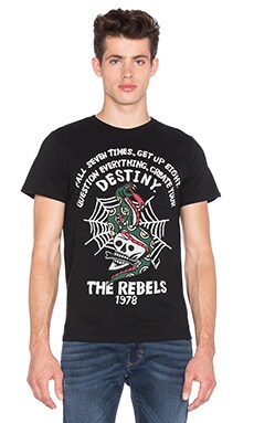 Diesel Diego Tee in Black | REVOLVE