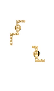 Elizabeth and James Maru Earrings in Yellow Gold | REVOLVE