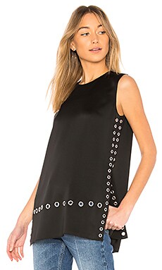 Elizabeth and James Khan Tank in Black | REVOLVE