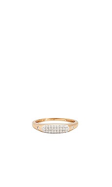 EF COLLECTION Pave Diamond Ring in 14k Yellow Gold | REVOLVE