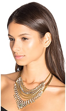 Elizabeth Cole Necklace in Silk & Pale Blush | REVOLVE