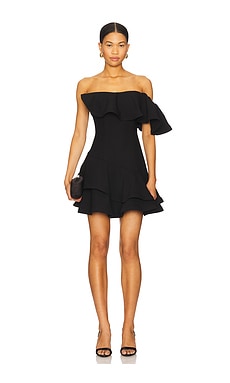 ELLIATT Ava Mini Dress in Black | REVOLVE