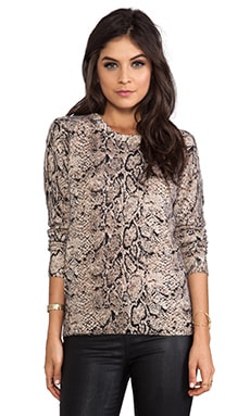 Equipment Python Shane Crew in Beached Sand Multi in Bleached Sand ...