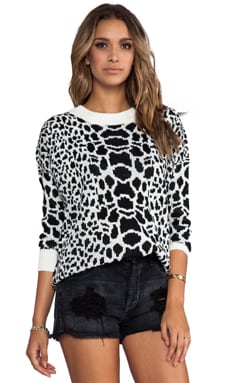 Evil Twin Lizard Queen Jumper in White/ Black in White & Black | REVOLVE