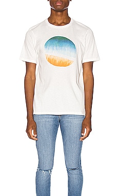 FRAME Sunset Tee in Vintage White | REVOLVE