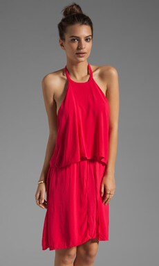 fLuXuS Shara Dress in Carmine | REVOLVE