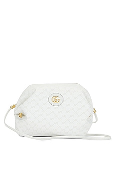 FWRD Renew Gucci GG Candy Shoulder Bag in White | REVOLVE