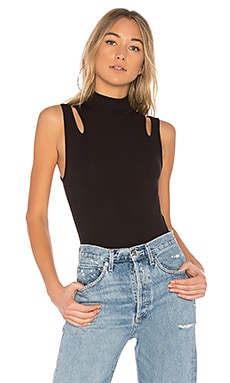 Free People Nothing But Rib Bodysuit in Black | REVOLVE