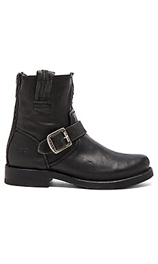 Frye Vicky Artisan Back Zip Boot in Black | REVOLVE