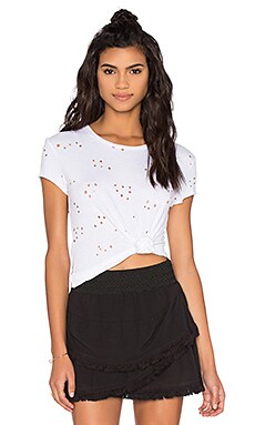 Generation Love Mackenzie Holes Tee in White | REVOLVE