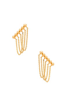 gorjana Gold Rush Ear Climber in Gold | REVOLVE